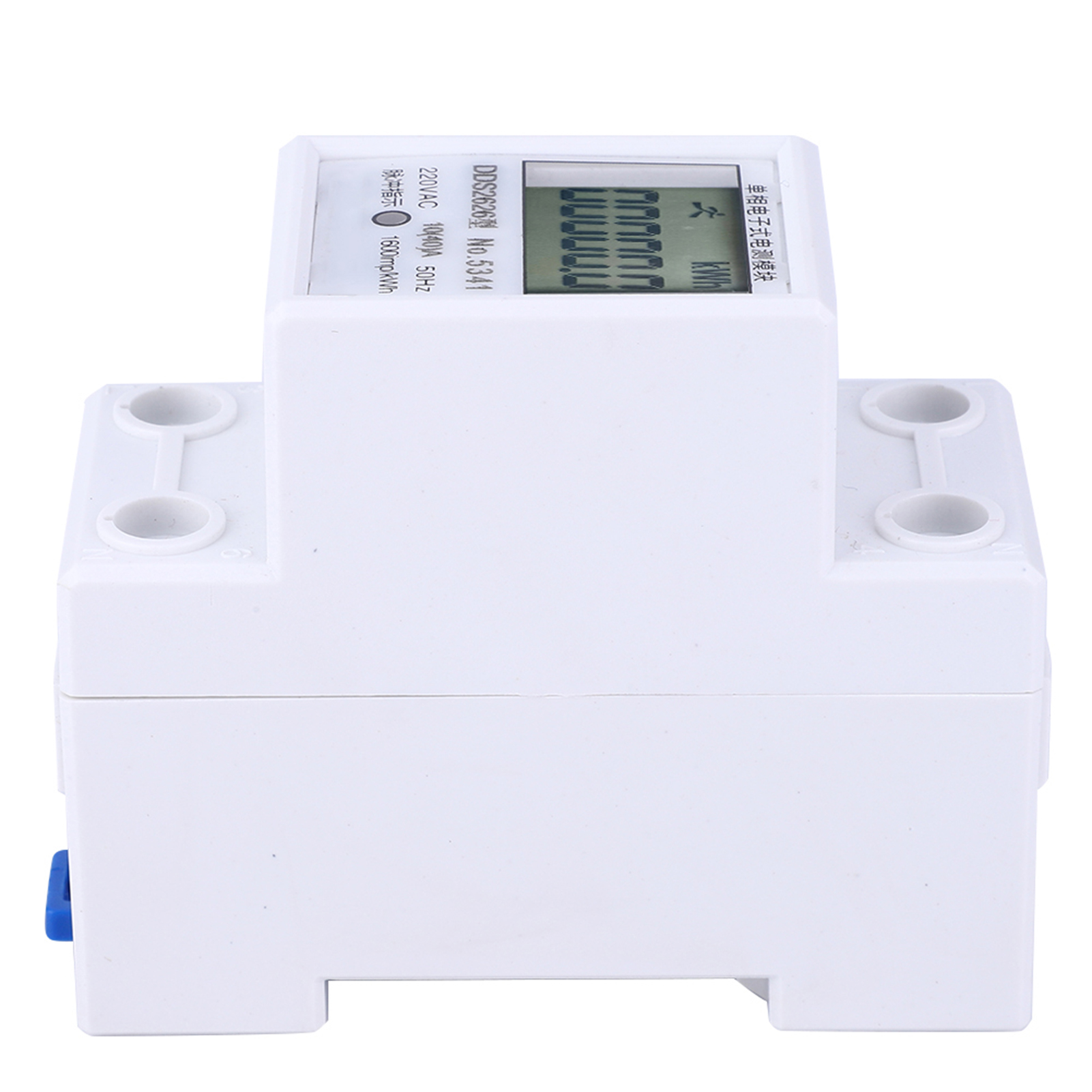 Single Phase Energy Meter LCD display white Din-rail | Daraz.lk