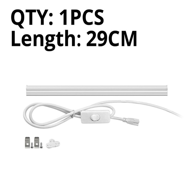 T5 LED Tube 30CM 220V 110V LED Lamp Bulb 6W LED Fluorescent Tube For ...