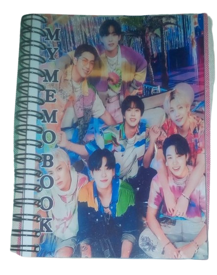 BTS MEMO NOTE BOOK | Daraz.lk