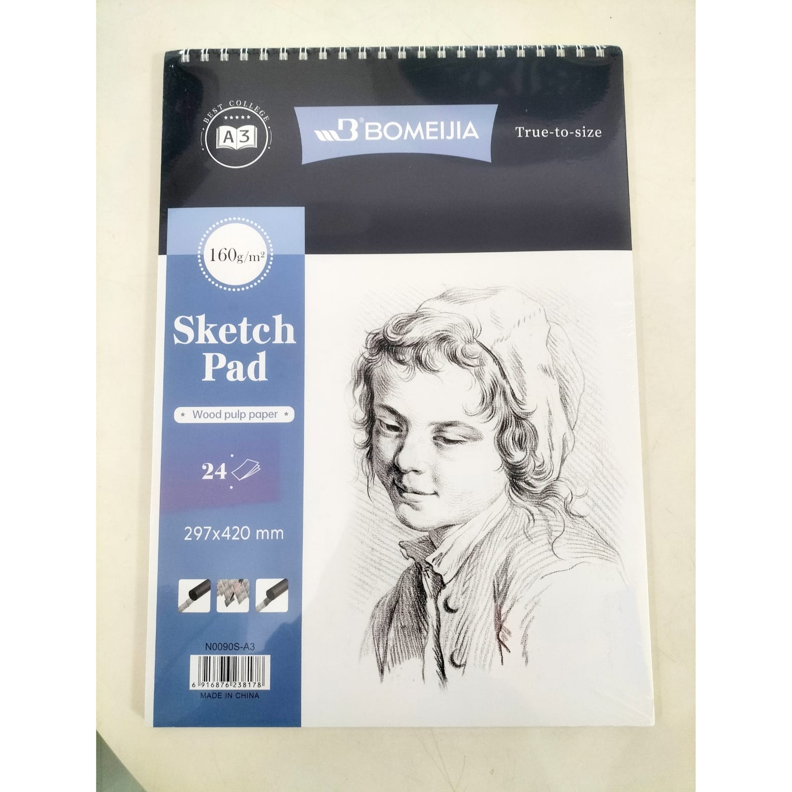 A4/A3 Sketch Book For Drawing Painting 160gsm 24 Sheets | Daraz.lk