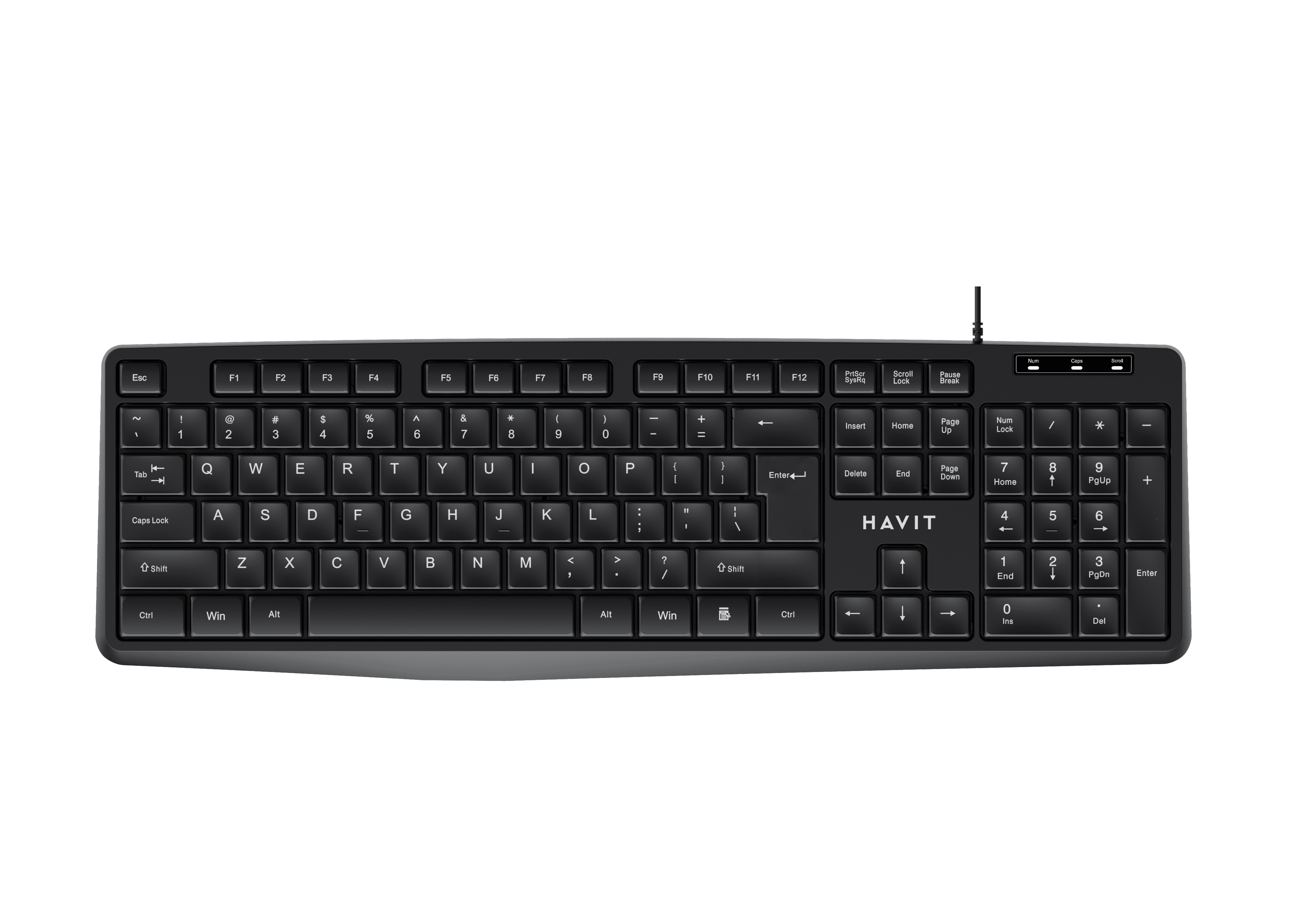 HAVIT KB2006 USB Keyboard | Daraz.lk