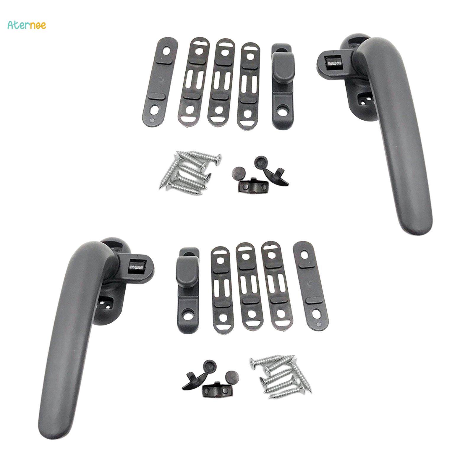 Window Handles Aluminum Alloy with Screw Fixing Casement Locking Handle ...
