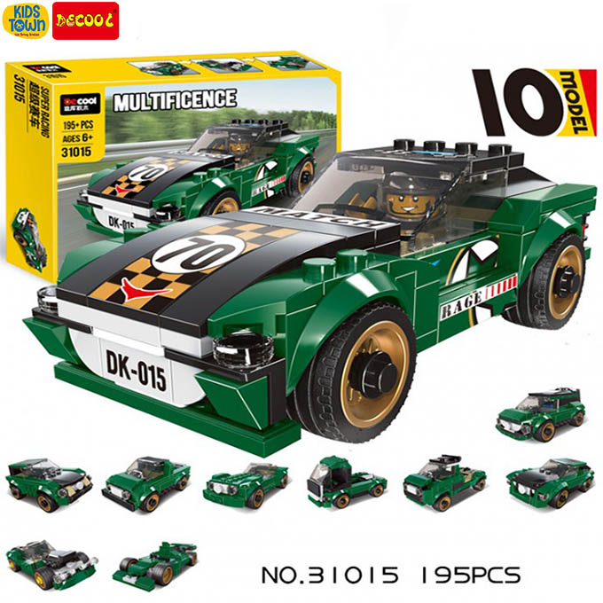 Decool 10 Moidel Multificence Super Race Car Brick Set | Daraz.lk