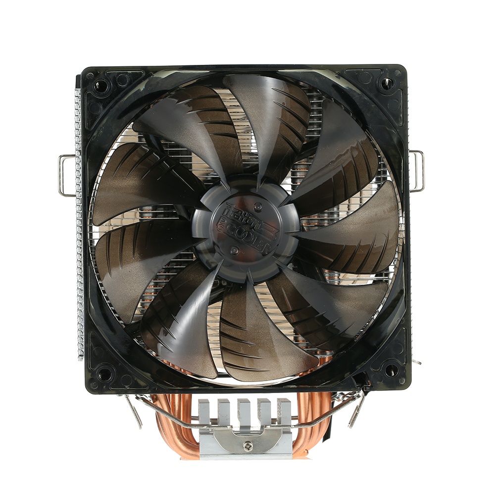 HXSJ Pccooler 5 Heatpipes Radiator Quiet 4Pin Cpu Cooler Heatsink Fan ...
