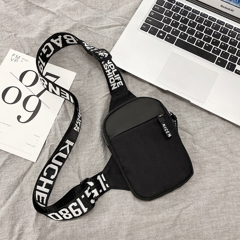 Men's Shoulder Bag Trend Waterproof Small Messenger Bag Square ...