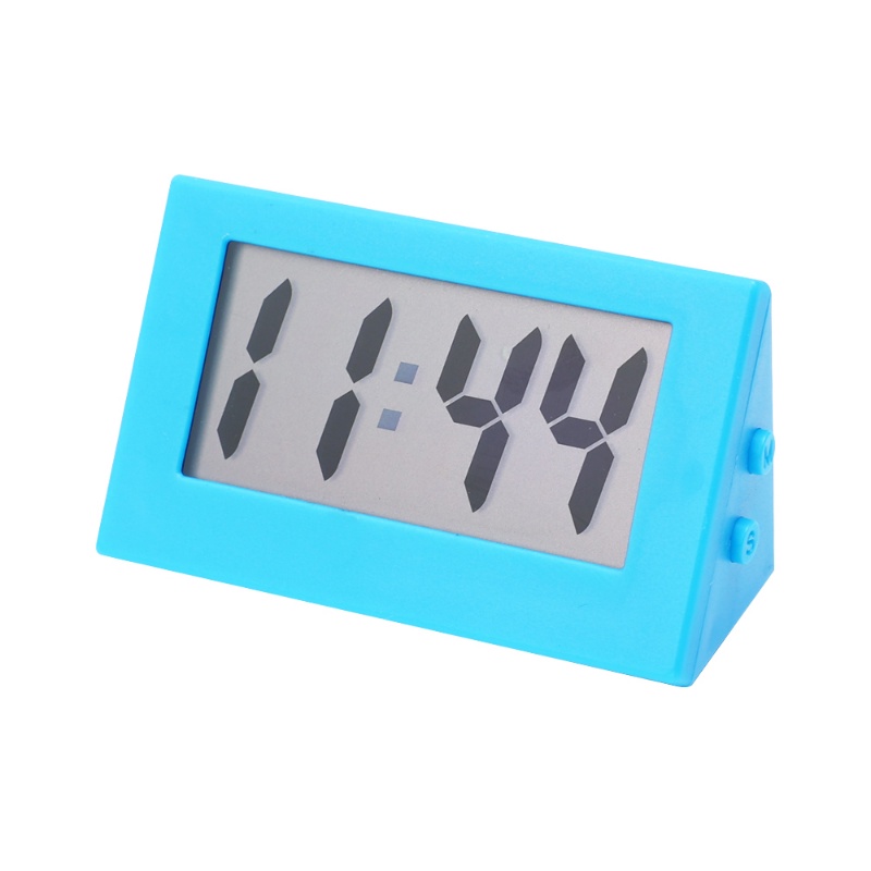 Portable Simple Table Electronic Mini LCD Digital Clock for Living Room ...