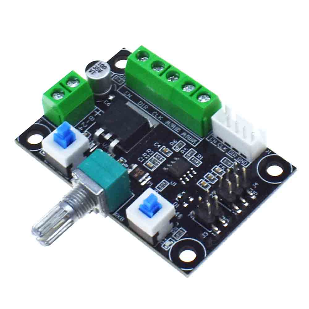 DC 12V 24V Stepper Motor Pulse Signal Generator Module For Stepper Motor Driver Controller Speed ...