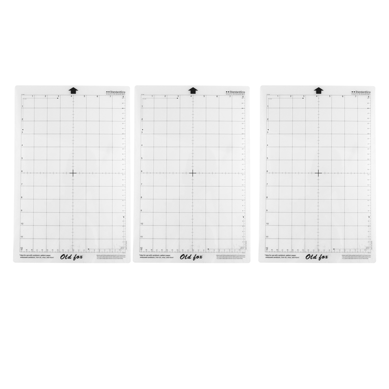 SRIWEN 9Pcs Replacement Cutting Mat Adhesive Mat with Measuring Grid 8 ...