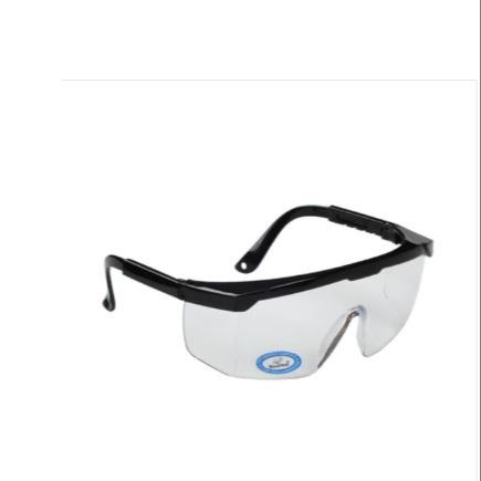 Vaultex Safety Spectacles Black & Clear Work Safety Eye Protecting ...