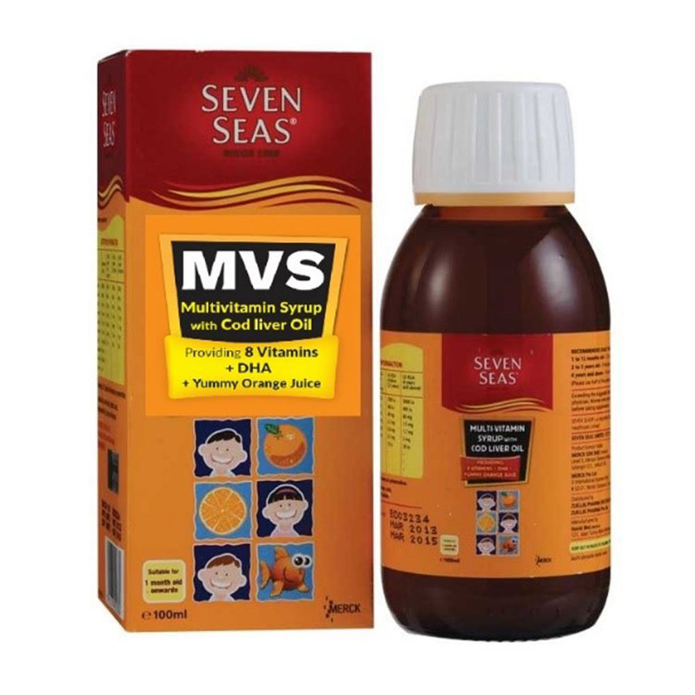 Seven Seas Multi Vitamin Syrup With CLO 100ml | Daraz.lk