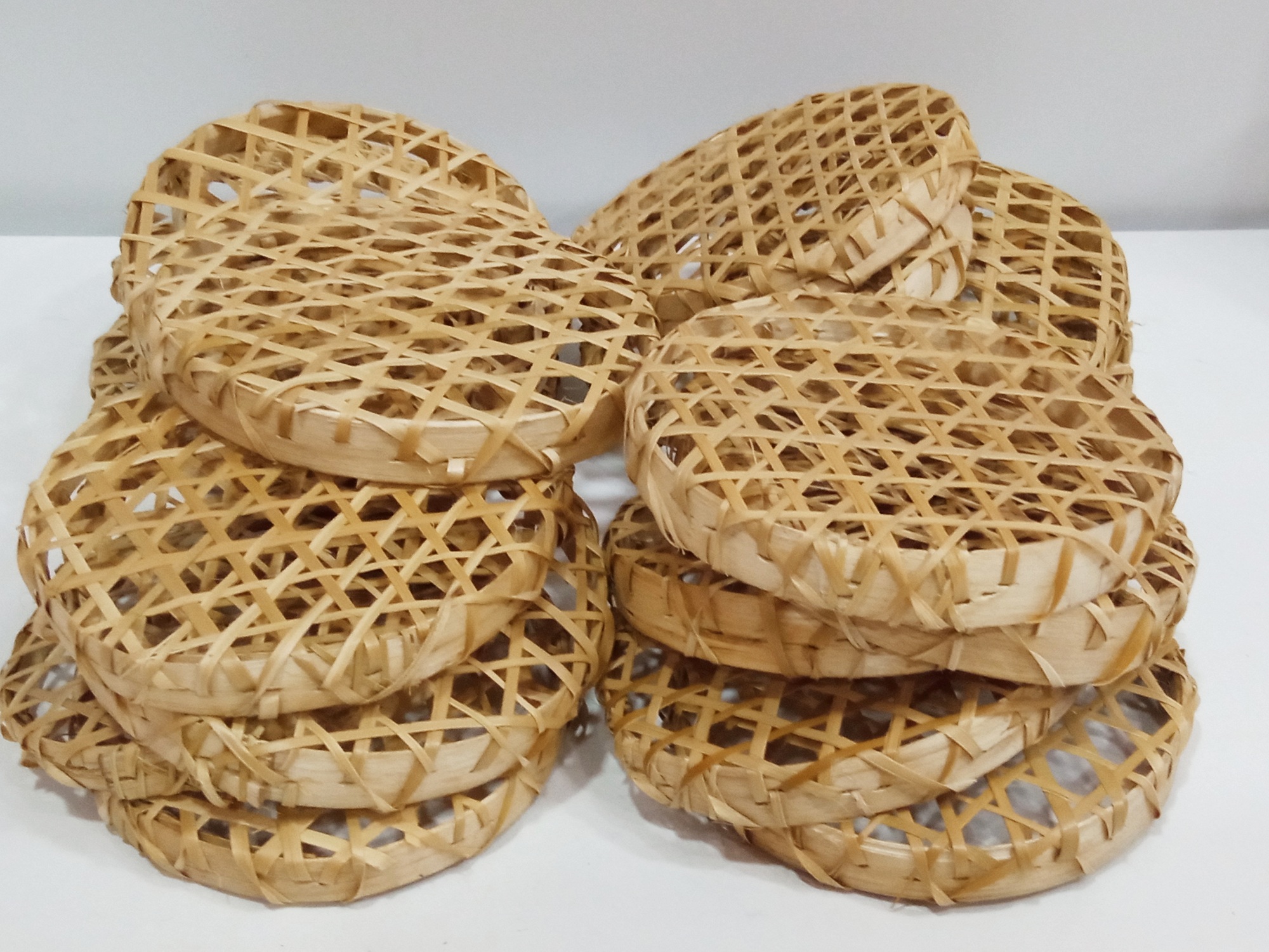 String Hopper Trays Idiyappam Tray 10 pcs Cane Eco Friendly Reusable ...