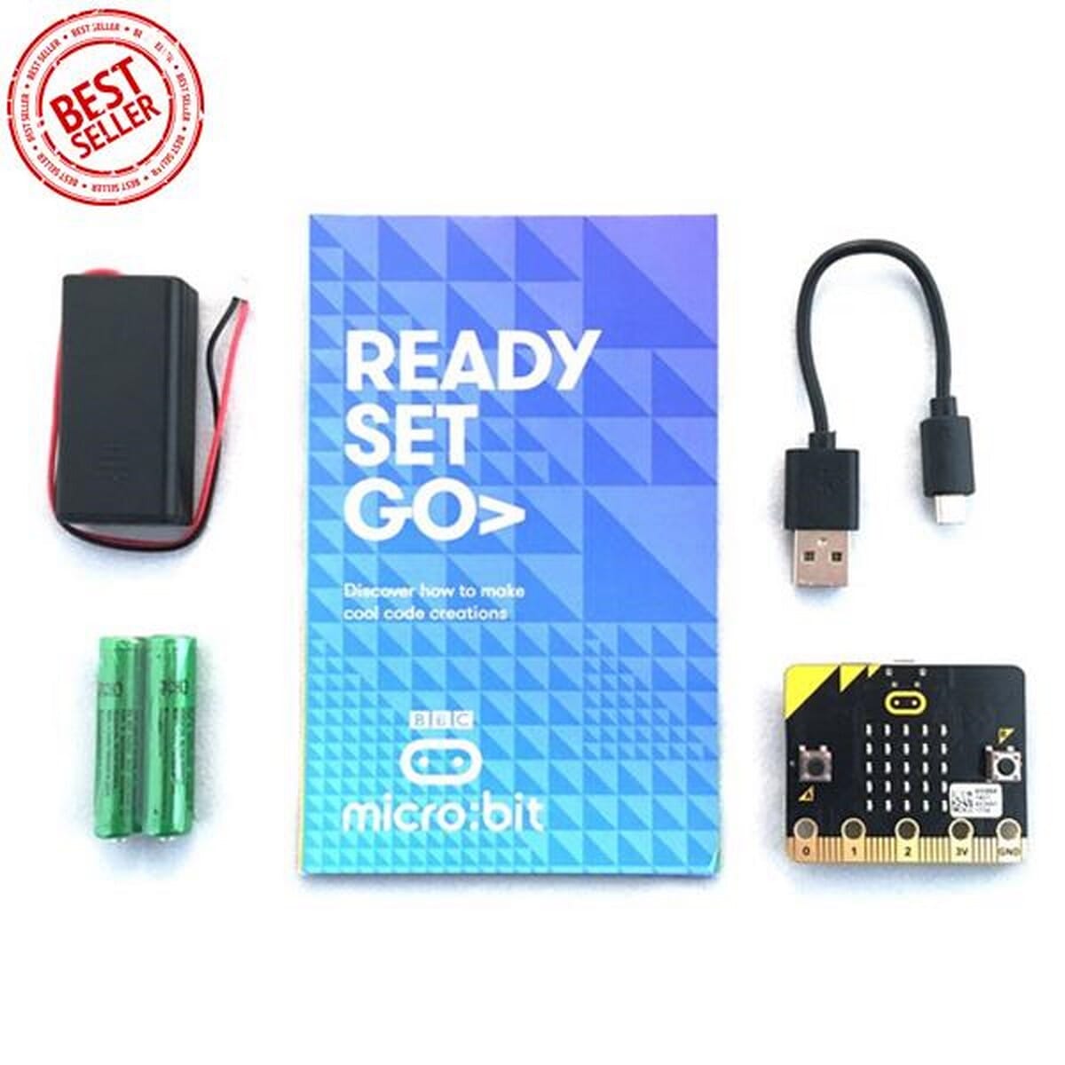 Micro:bit Go - Starter Kit, Micro:bit on the go Single Board Computer ...