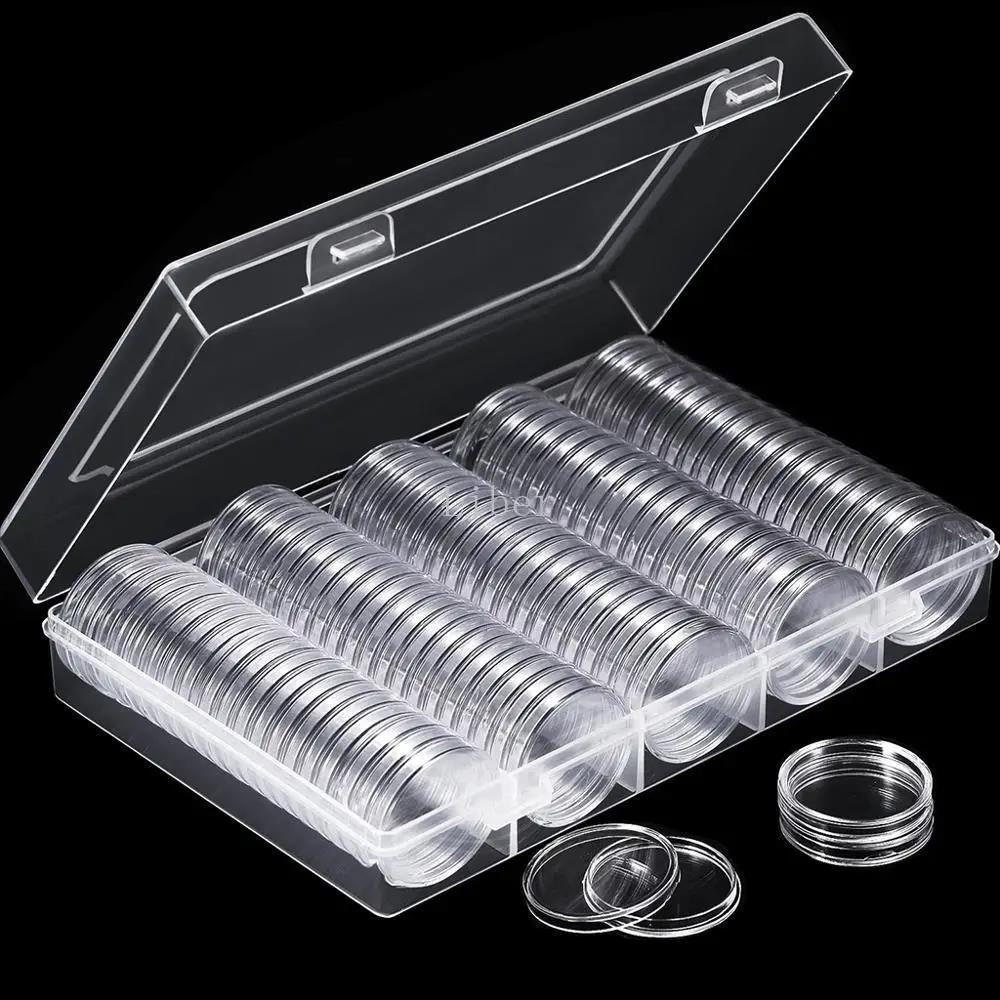 Box Storage Clear/Capsule Transparency 100 Coin Box 2730mm ...