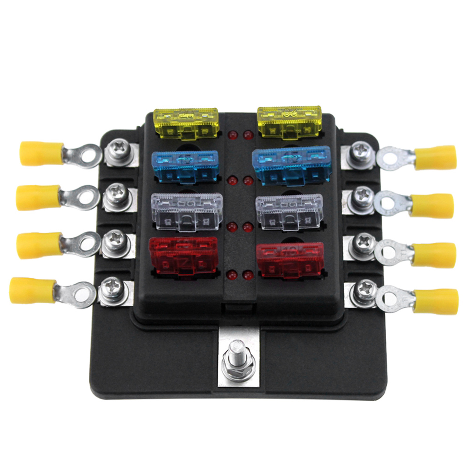 Fuses Fuse Blocks & Holders Universal Fuse Block 8 Fuse Inline With ...