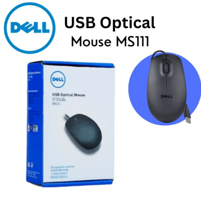 Dell Wired USB Mouse MS111,USB Wired Mouse | Daraz.lk