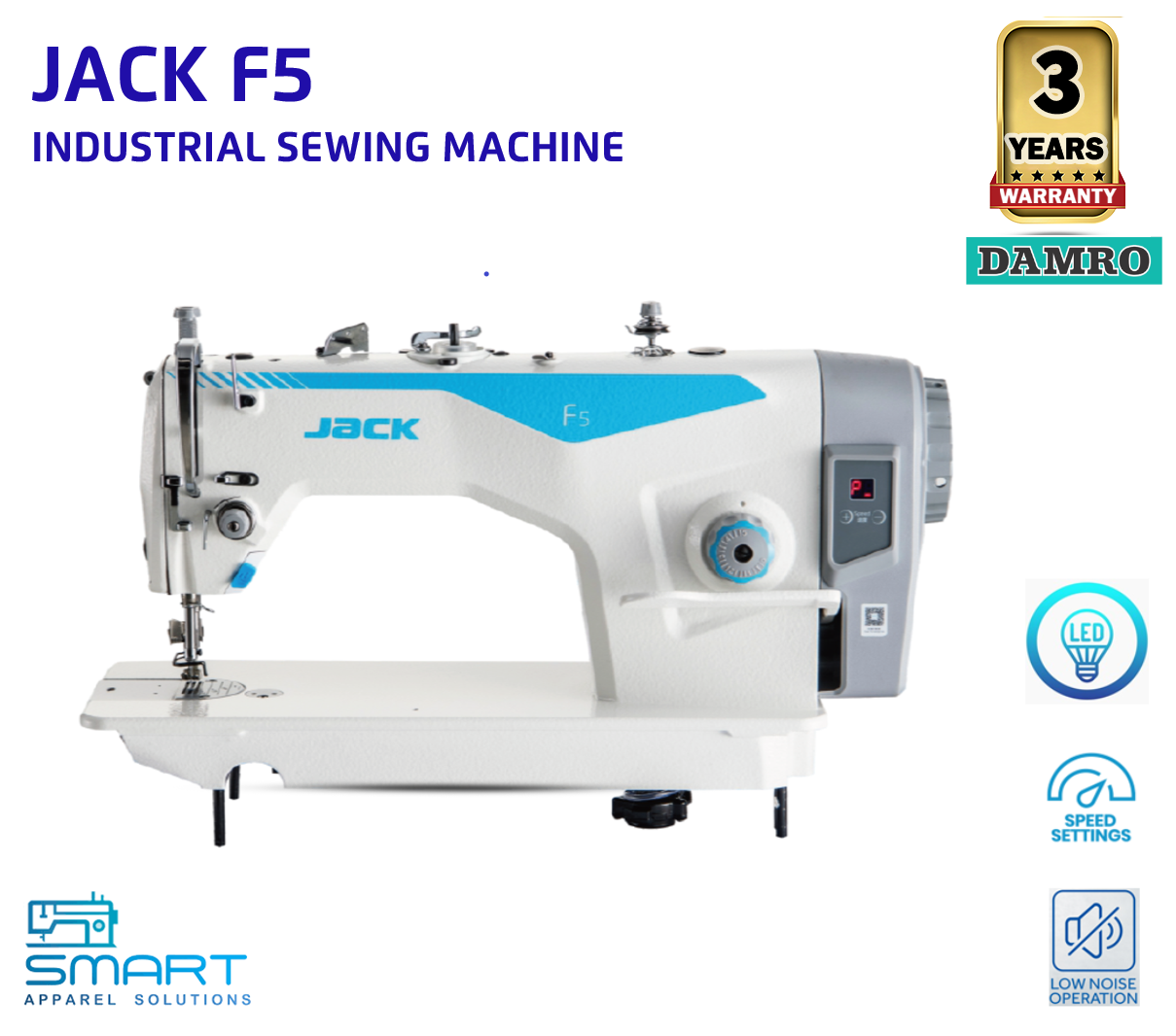 JACK F5 Sewing machine / Industrial Direct Drive Single needle ...