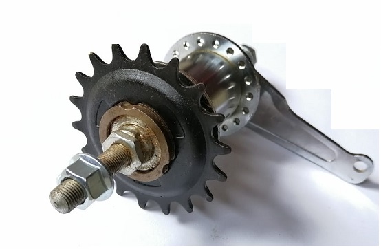 Bicycle Coaster Brake Hub 36 Hole 18 teeth Fixed Gear Hub Brake Bicycle ...