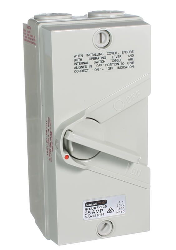 IP65 AC Isolator Switch 4 Pole 30A | Daraz.lk