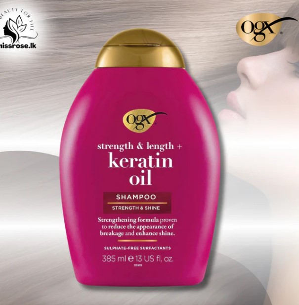 OGX Anti-Breakage Keratin oil Shampoo | Daraz.lk
