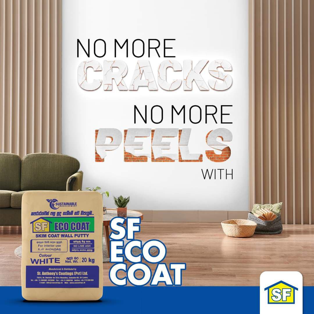 SF - ECO Coat Skim Coat Wall Putty | Daraz.lk