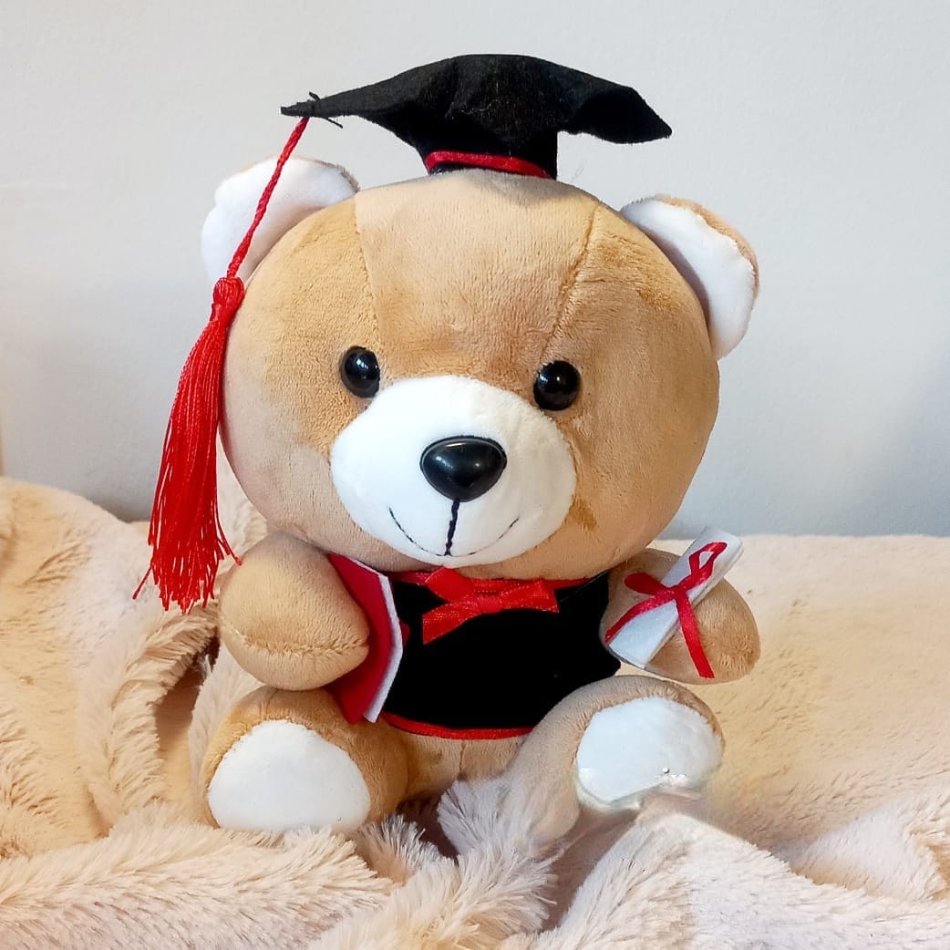 Cute Graduation Teddy (20cm / 30cm) - Soft Toy Teddies Graduation Bear ...