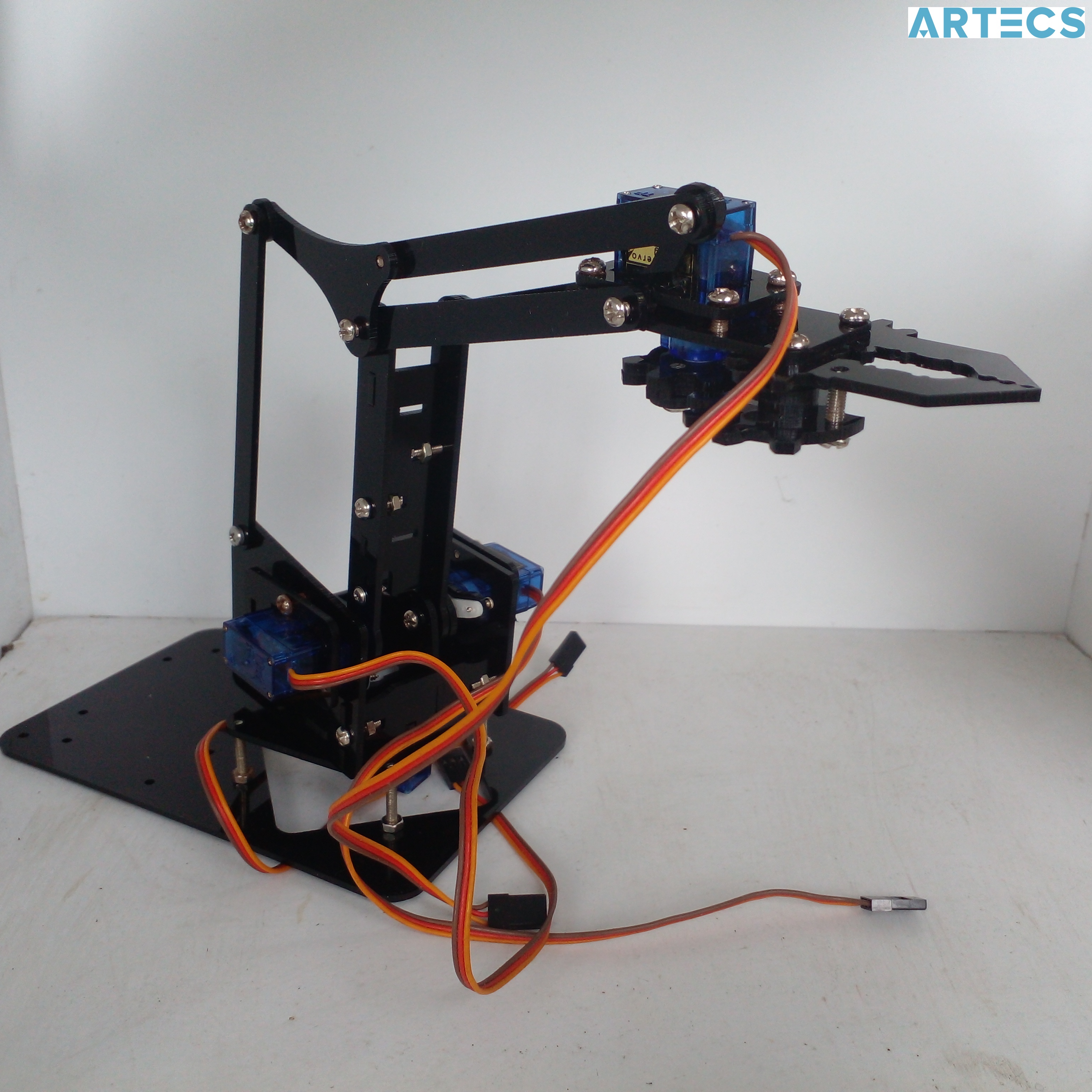 DIY meArm 4DOF Mini Industrial Arduino Robotic Arm (version 1.1) Latest ...