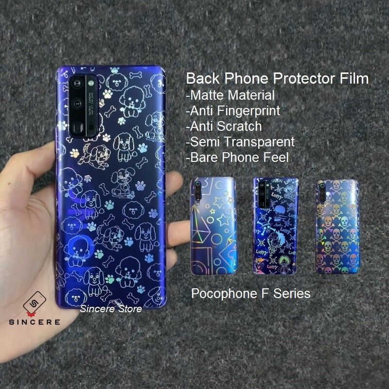Back Skin Protector Film For Pocophone F1 F2 Pro F3 F4 GT Poco Matte ...