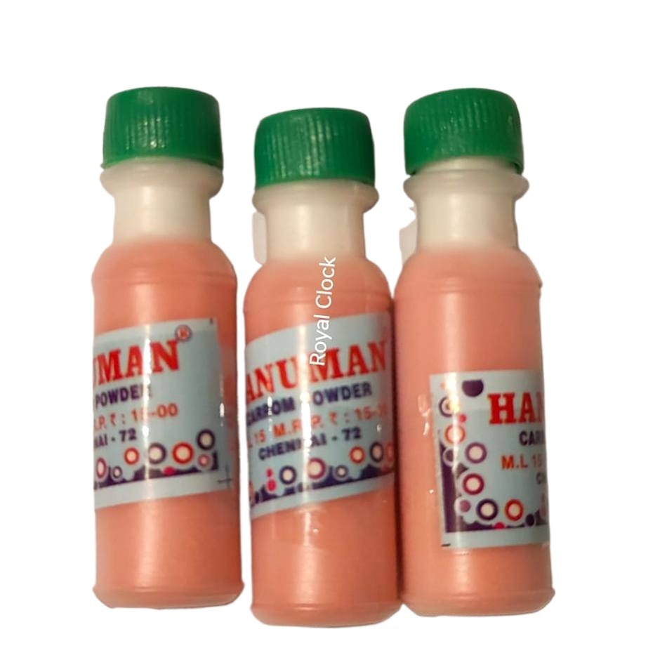 Hanuman Carrom Pink Powder -Coin Dancing Powder- 3 Bottles - 7g | 15g ...