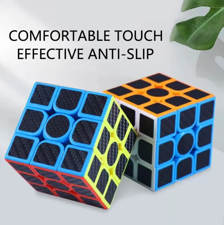 Carbon Fiber Sticker for 3x3x3 Magic Cube - Modern Look and Improved Grip | Daraz.lk