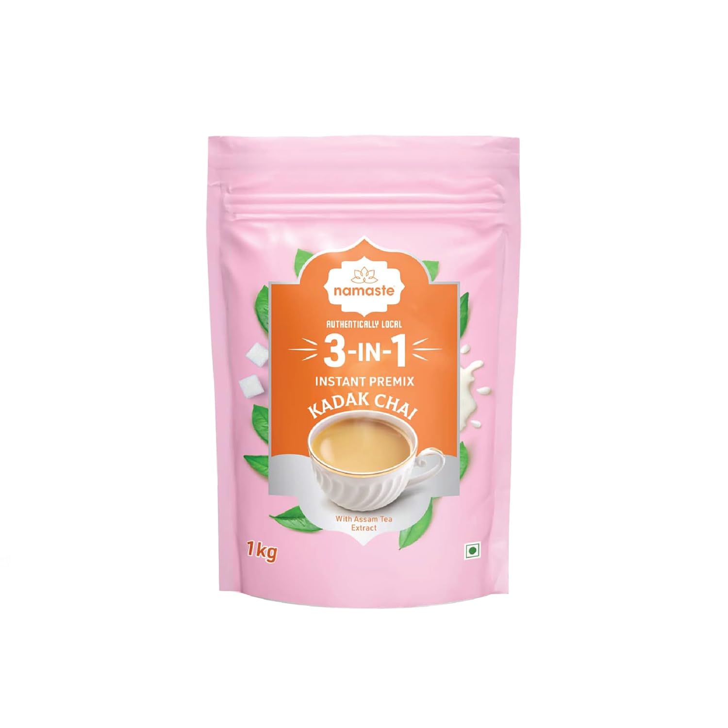 Namaste Chai Instant Tea Premix, Kadak Chai | Value Pack | Assam Tea ...