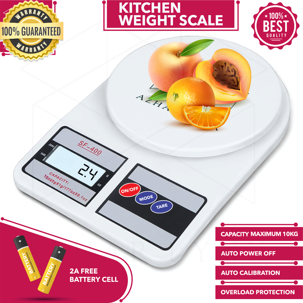 Digital Kitchen Weight Scale + FREE Batteries | Daraz.lk