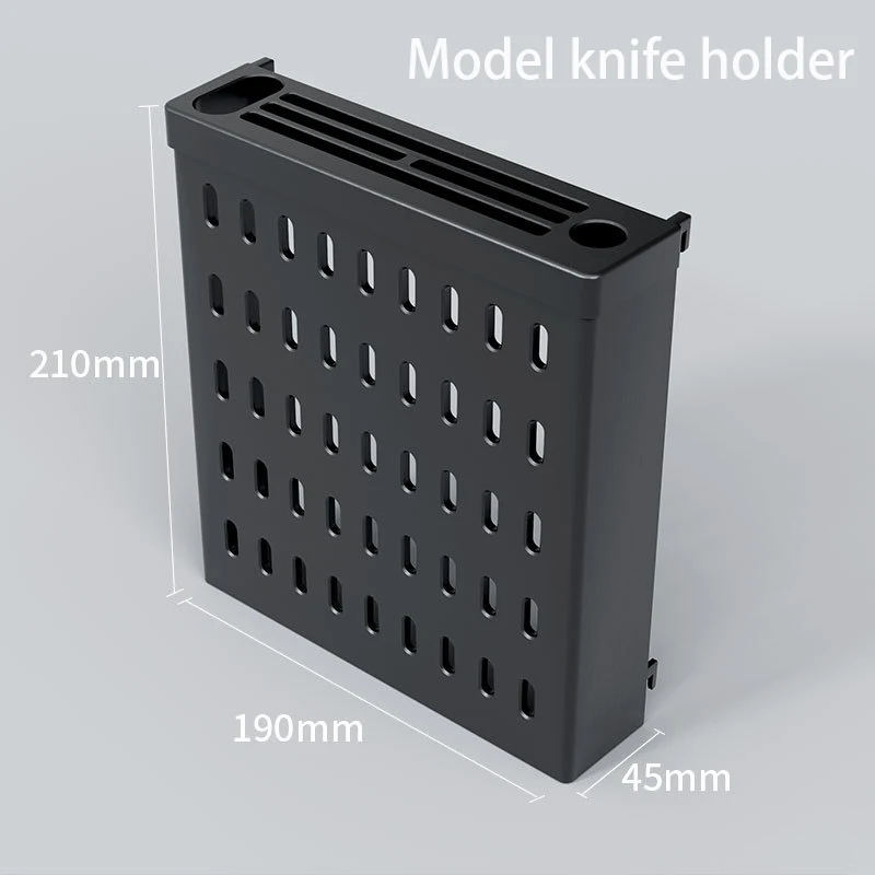 No-Punch Wall-Mounted Hole Board For Study Room, Kitchen Storage ...