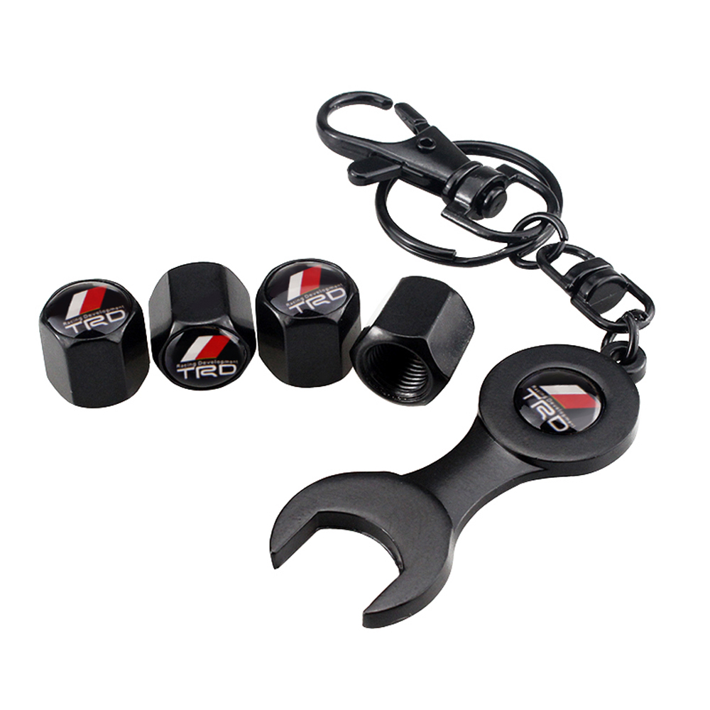 4 Pieces Automotive High Quality Zinc Alloy Tire Valve Caps With one ...