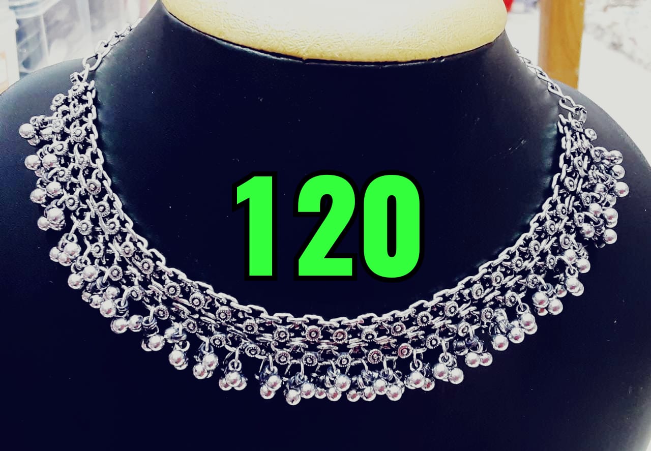 Antic Oxidize Nayanthara Style Necklace Set | Daraz.lk