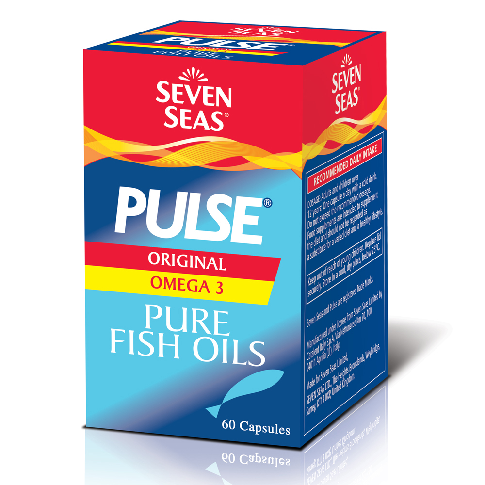 Pulse Original Pure fish Oil caps 60s | Daraz.lk