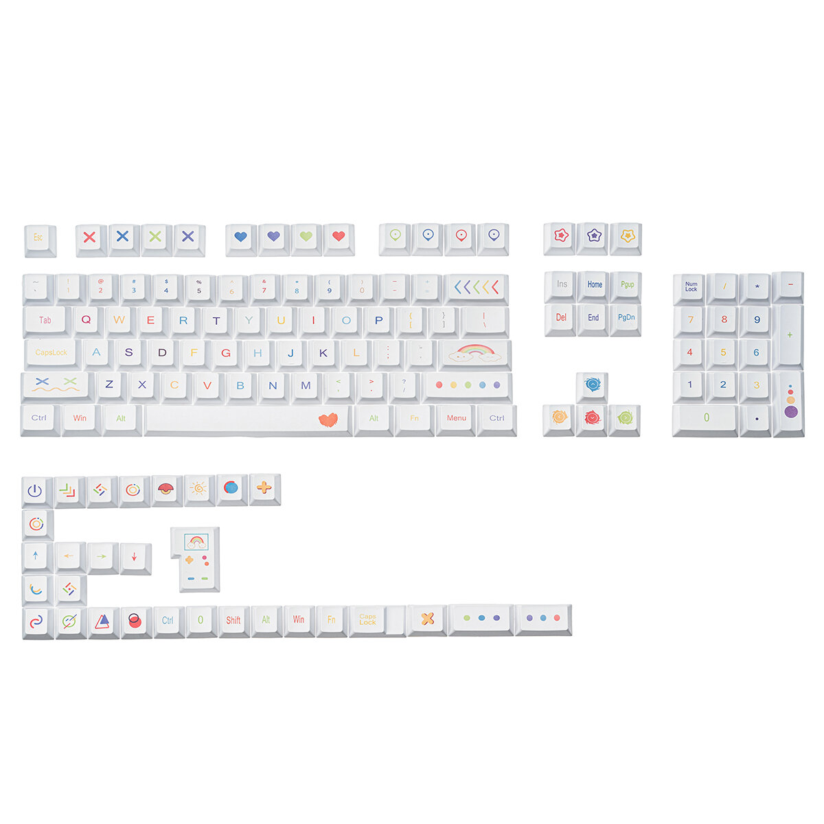 9 Key PBT Keycap Set Customized Mechanical Keyboard | Daraz.lk