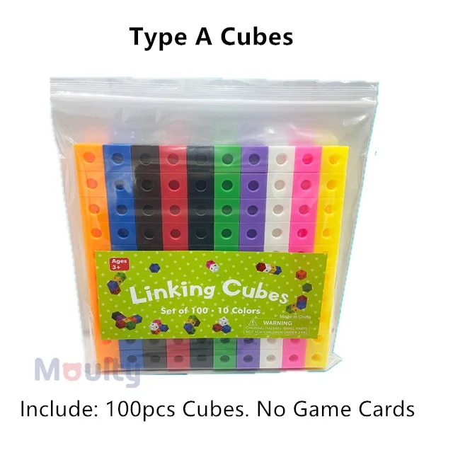 Moulty Linking Math Cubes with Activity Cards Set Number Blocks ... Moulty Linking Math Cubes with Activity Cards Set Number Blocks ...