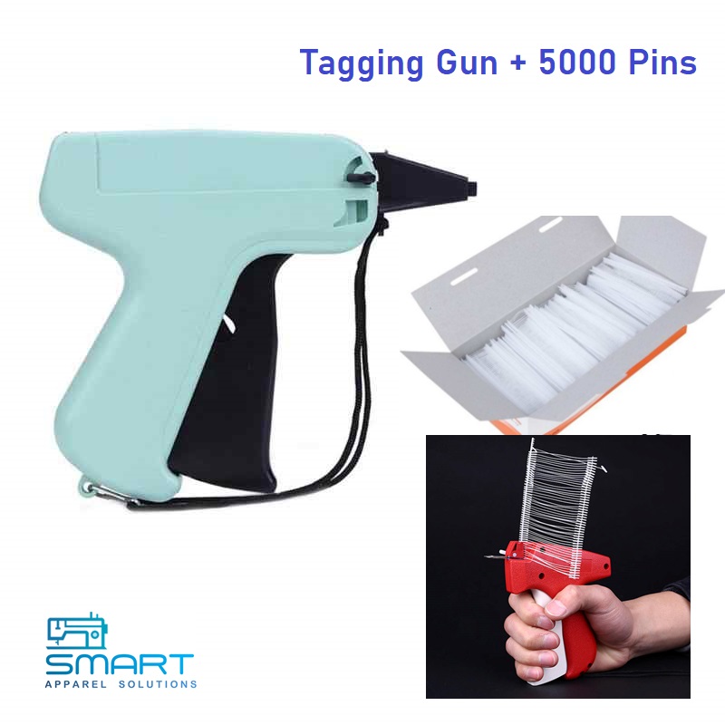 Tagging Gun Clothing price tag Clothing tag gun machine with 5000 Tag ...