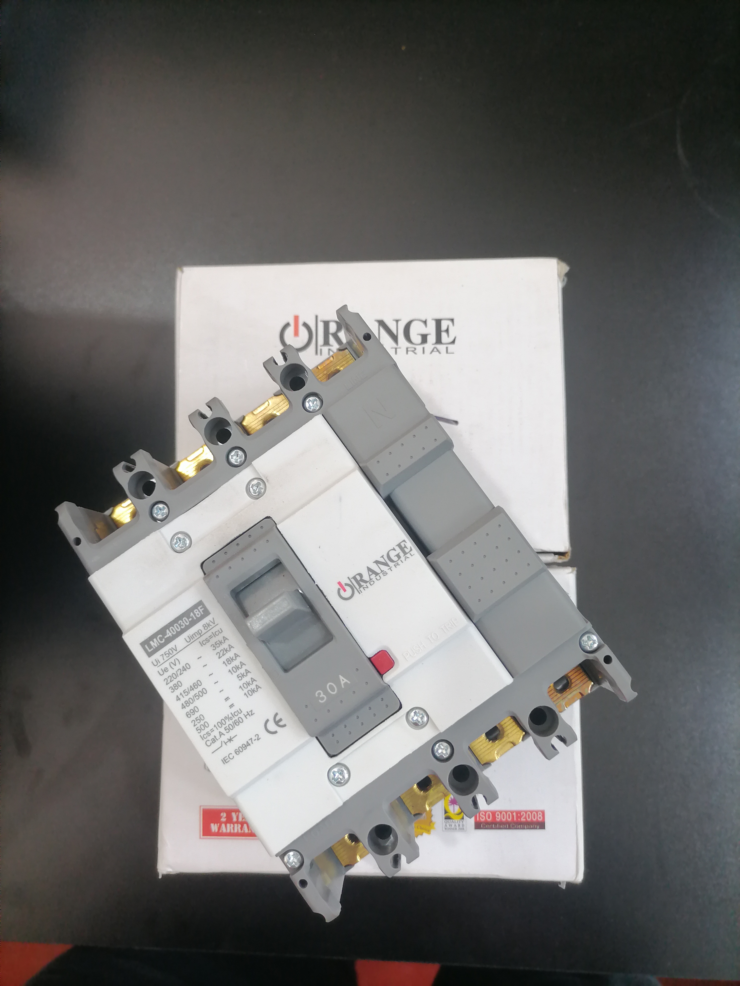 Orange 4 Pole 30 A 18KA FIXED MCCB | Daraz.lk