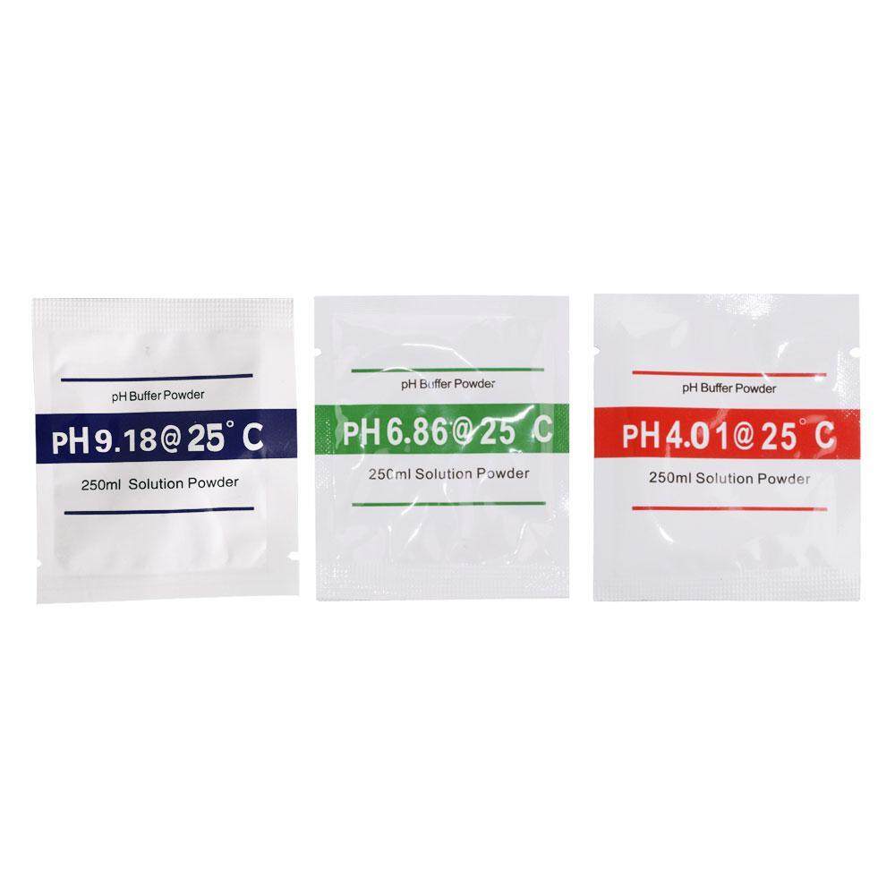 3-pack PH Meter Buffer Solution Powder Set For Quick And Easy PH ...