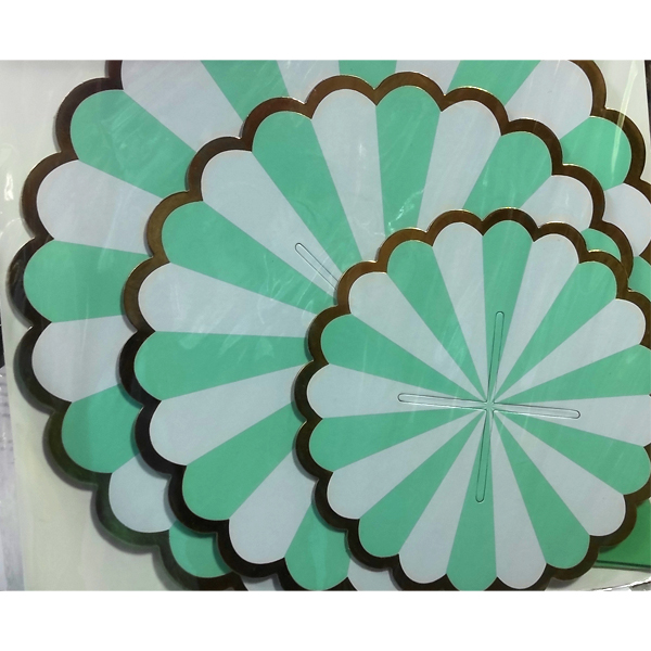 3 Tier Cardboard Cup Cake Stand Gold Daraz Lk