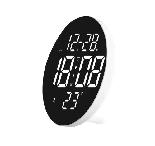 3D LED Digital Wall Clock 719262 | Daraz.lk