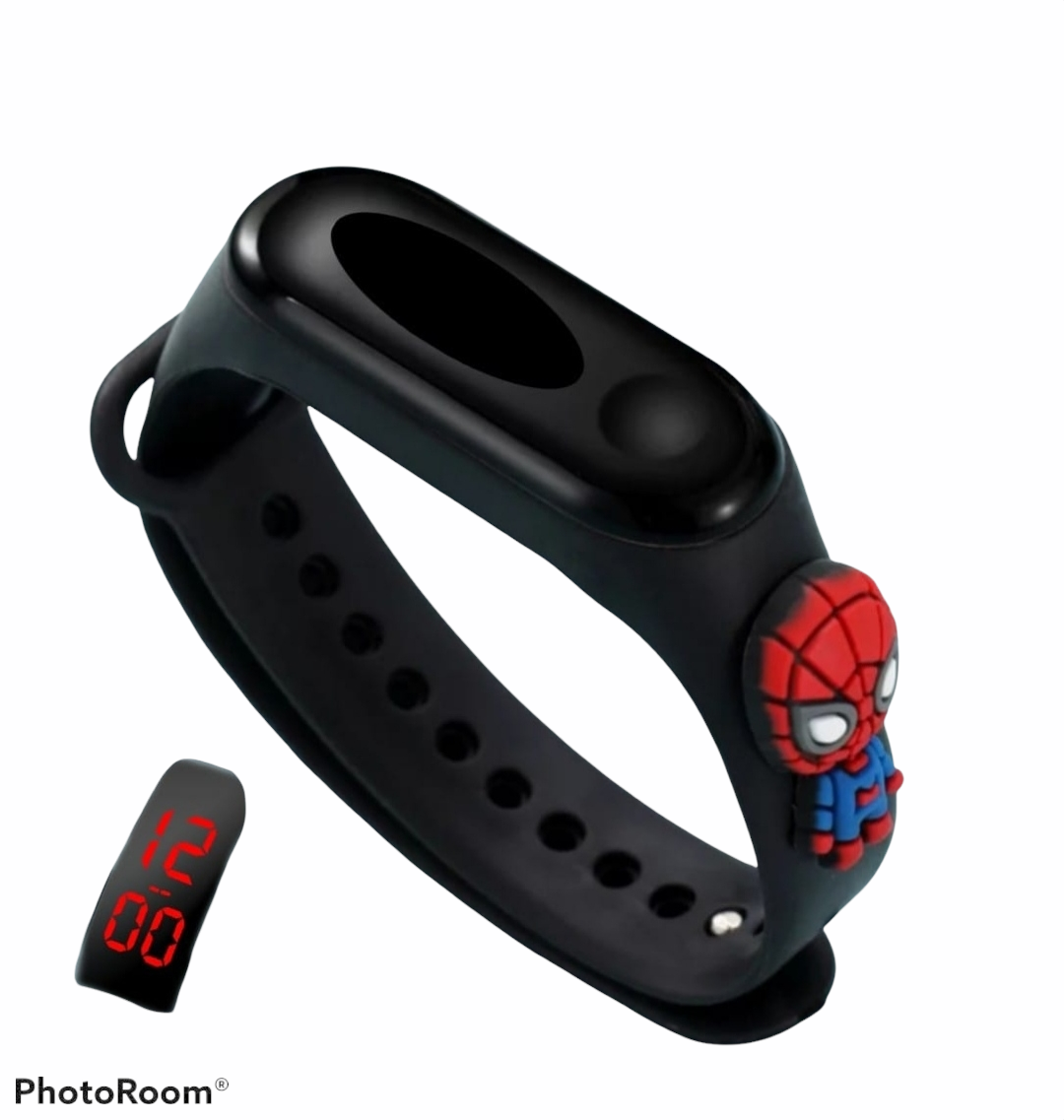 Spiderman LED CARTOON Watch For Kid's | Daraz.lk