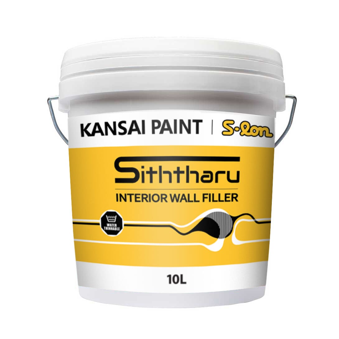 Undercoats & Primers-Kansai Slon Siththaru Int.Wall Filer_10L | Daraz.lk