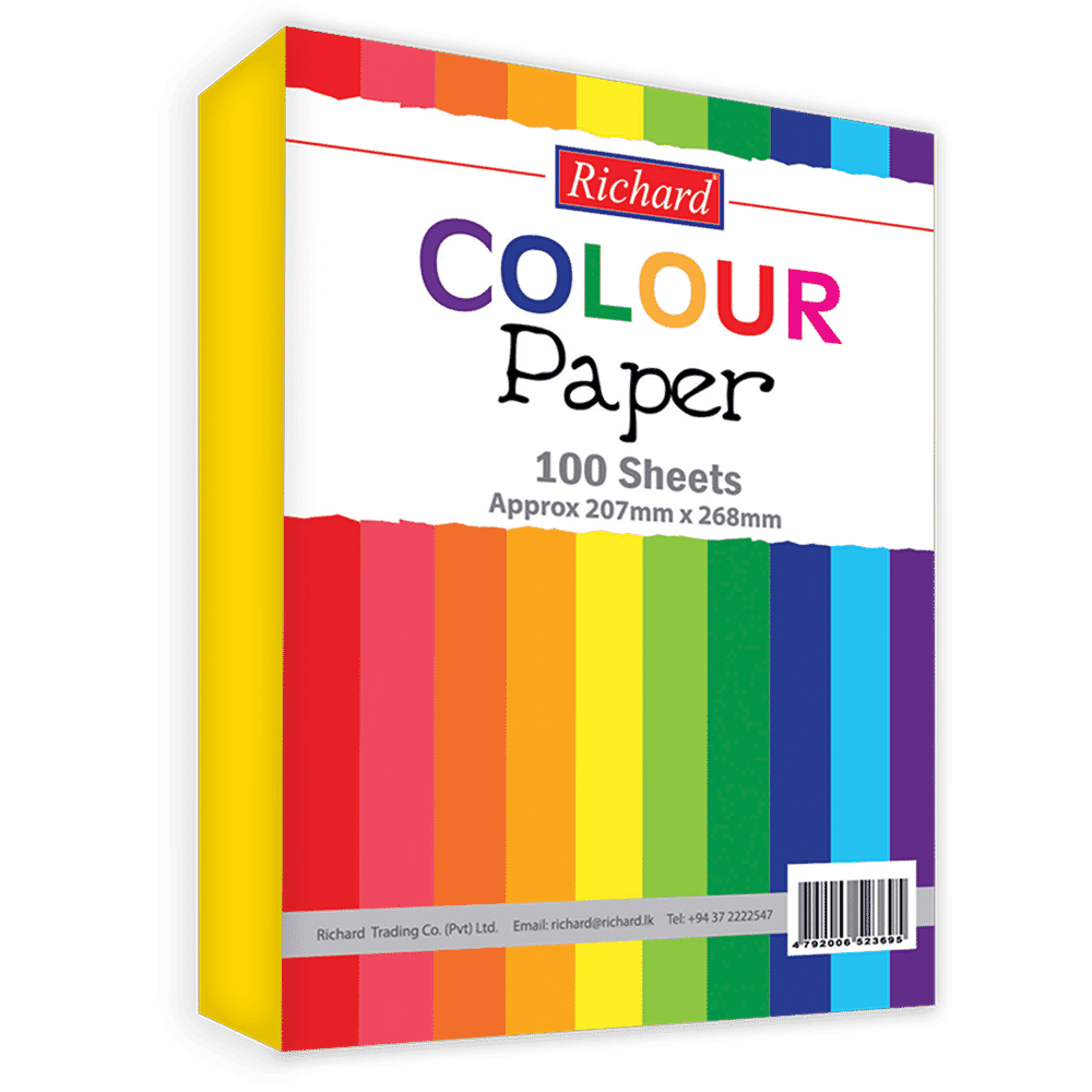 Richard Colour Paper A4 - Gold (100 Sheets) | Daraz.lk