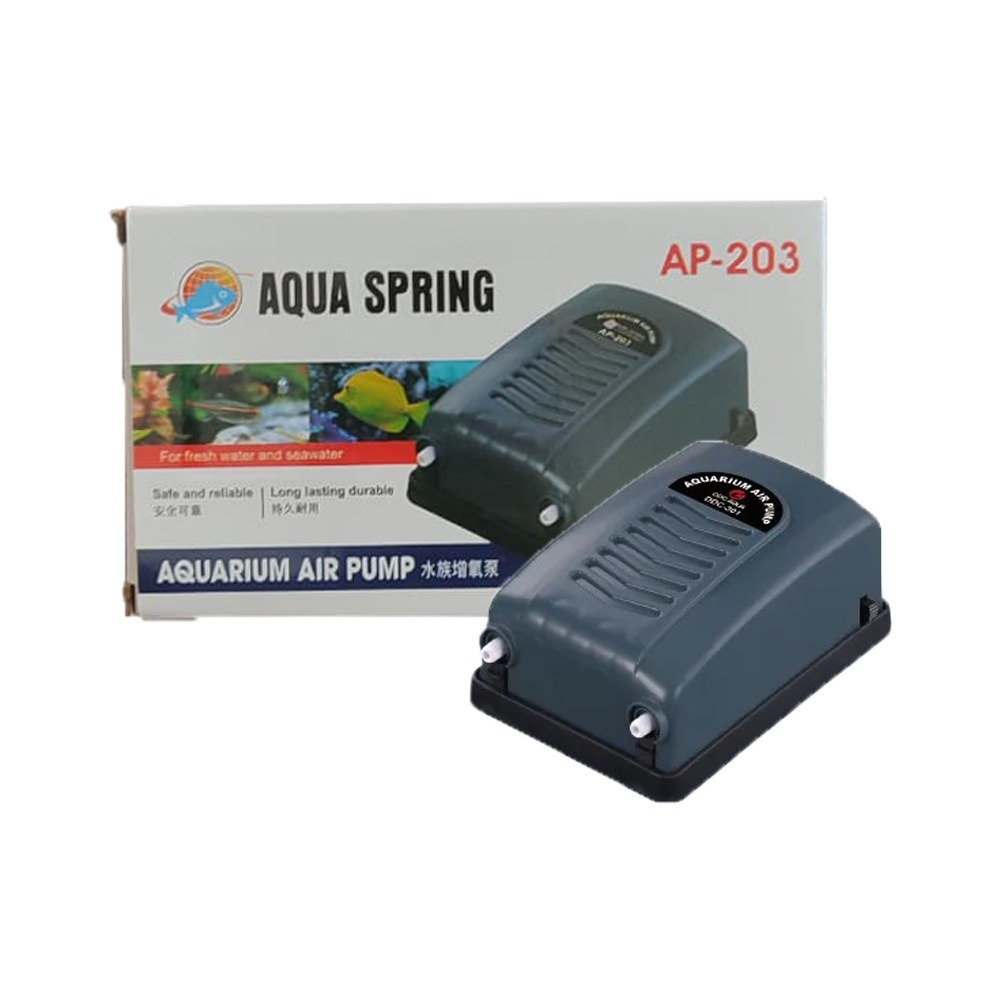 Aqua Spring AP-203 5W Aquarium Air Pump motor Double outlet oxygen pump Aquarium Air Pump | Daraz.lk