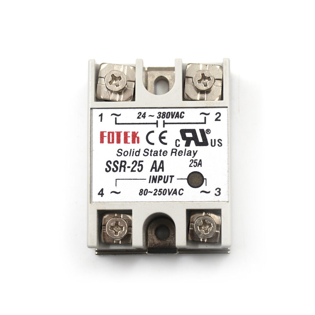 24V-380V 25A SSR-25AA Solid State Relay Module 80-250VAC AC-AC | Daraz.lk