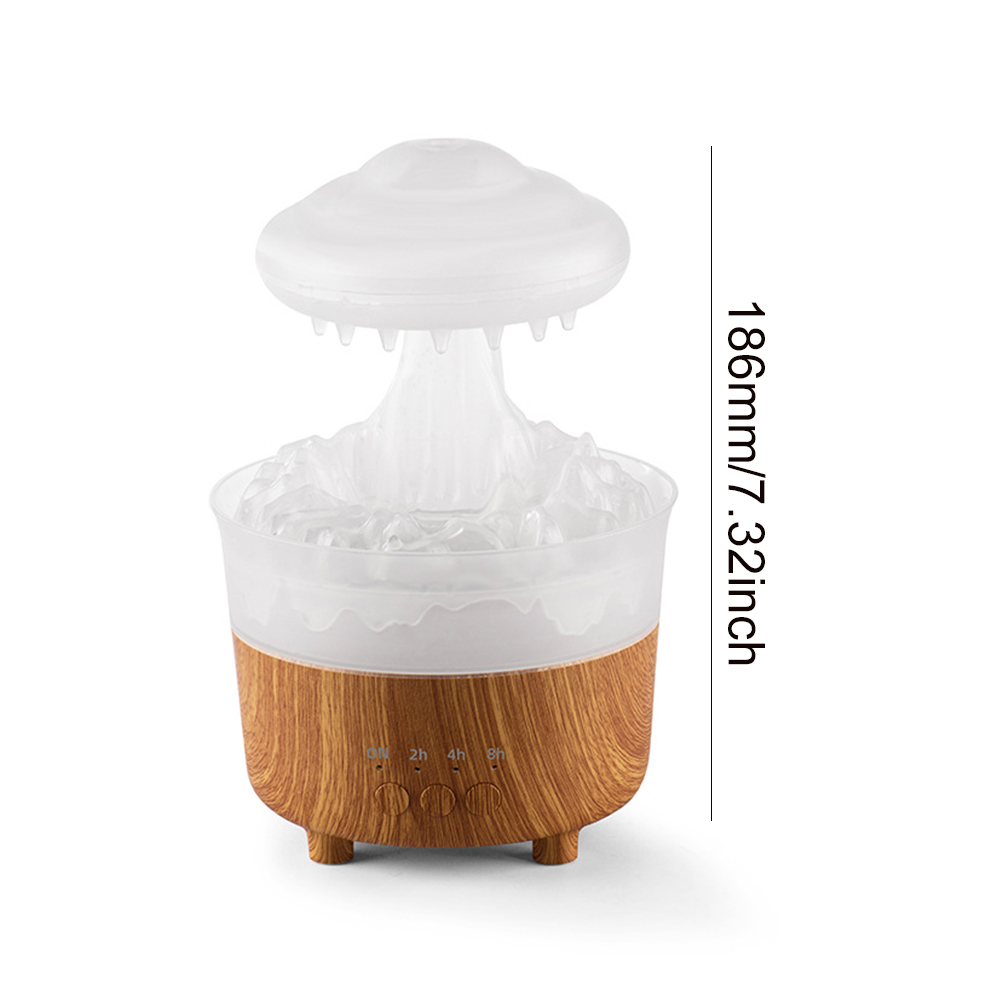 Rain Cloud Aromatherapy Aroma Diffuser Water Drip Air Humidifier Remote ...