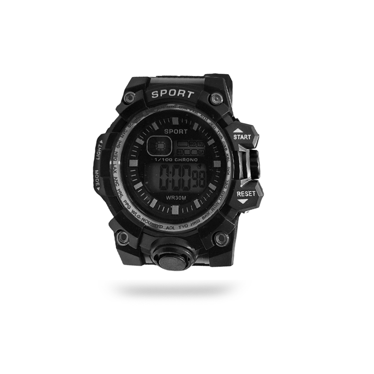 Men's Waterproof Shock Resist Sport Watch | Daraz.lk