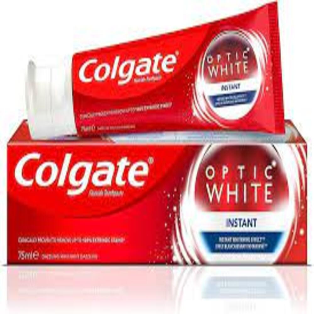 Colgate Optic White Instant Whitening Effect 75ml | Daraz.lk